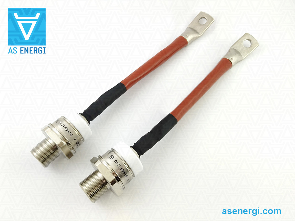 Diode 300A, 320A (300V–1600V), stud type D161-320 – AS Energi India
