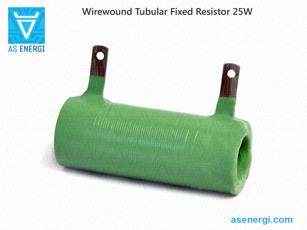 24 Ohm 25 W (24R 25W) Power Resistor - Fixed Wirewound Resistors – AS ...